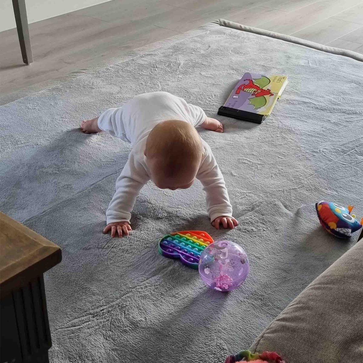 Tatami Kids: The Modern Play Mat - Pebble Grey | Premium Foam Baby Playmat